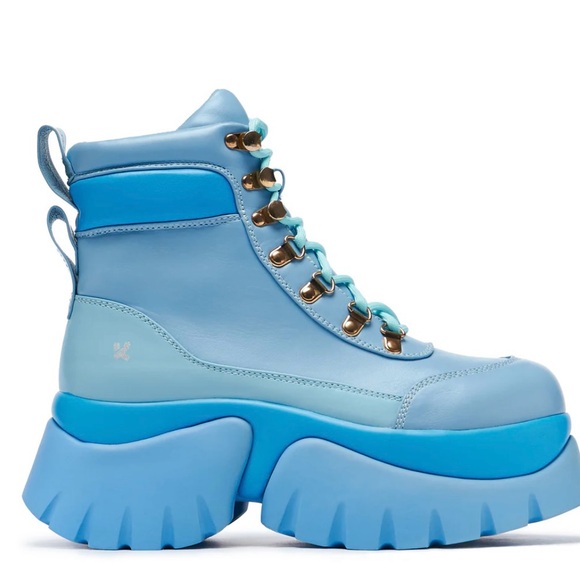 koi | Shoes | Melanie Martinez Crybaby Blue Vilun Platform Boots | Poshmark